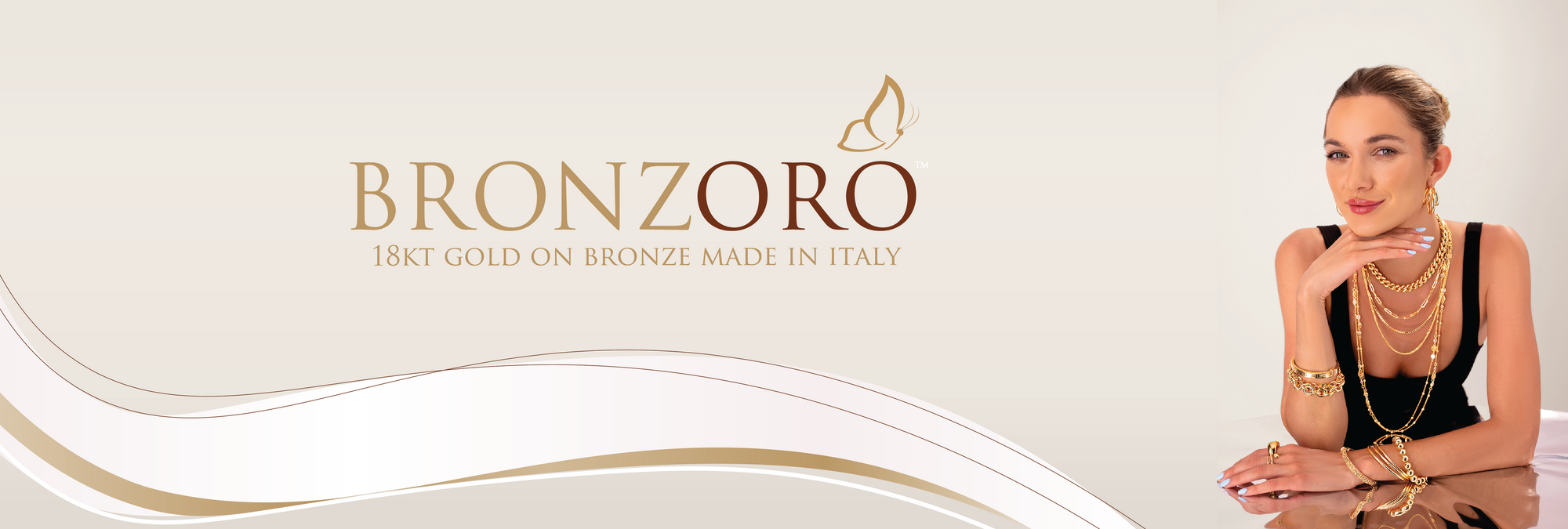 Buy 18K Gold Plated Bronze Fashion Jewellery | Bronzoro™