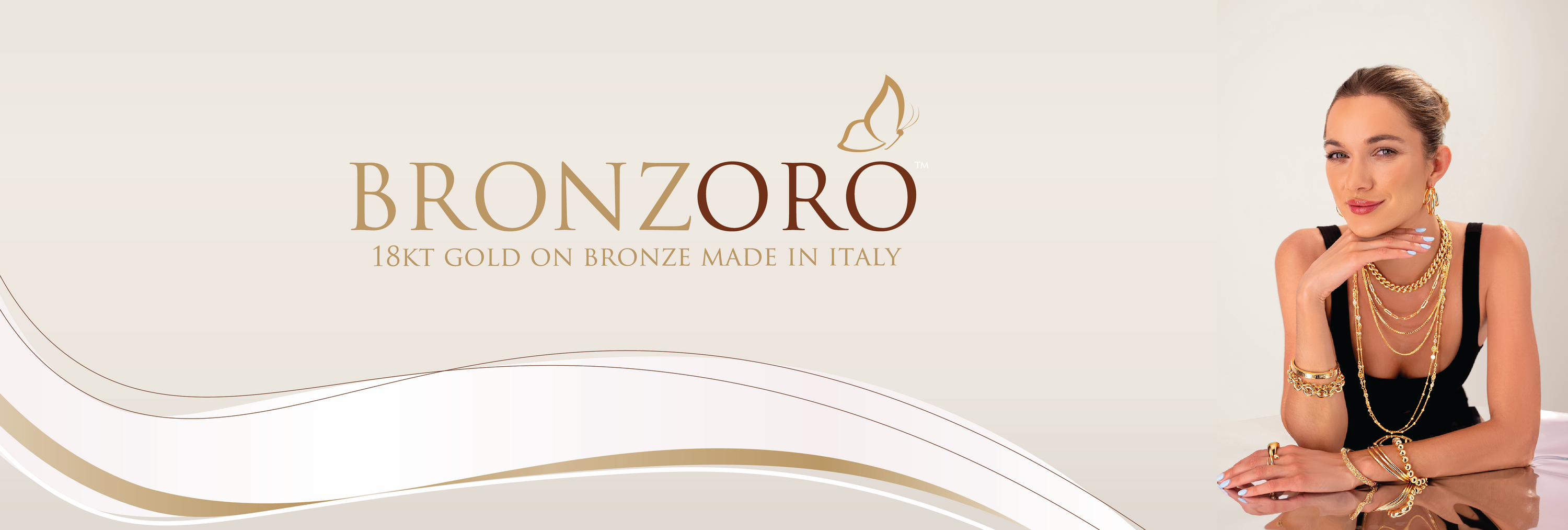 Buy 18K Gold Plated Bronze Fashion Jewellery | Bronzoro™